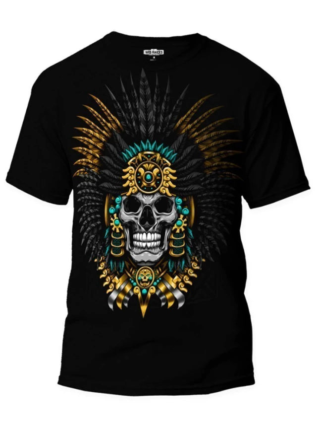 Sacerdote Azteca S/S T-Shirt – Mexico Artisan Wonders